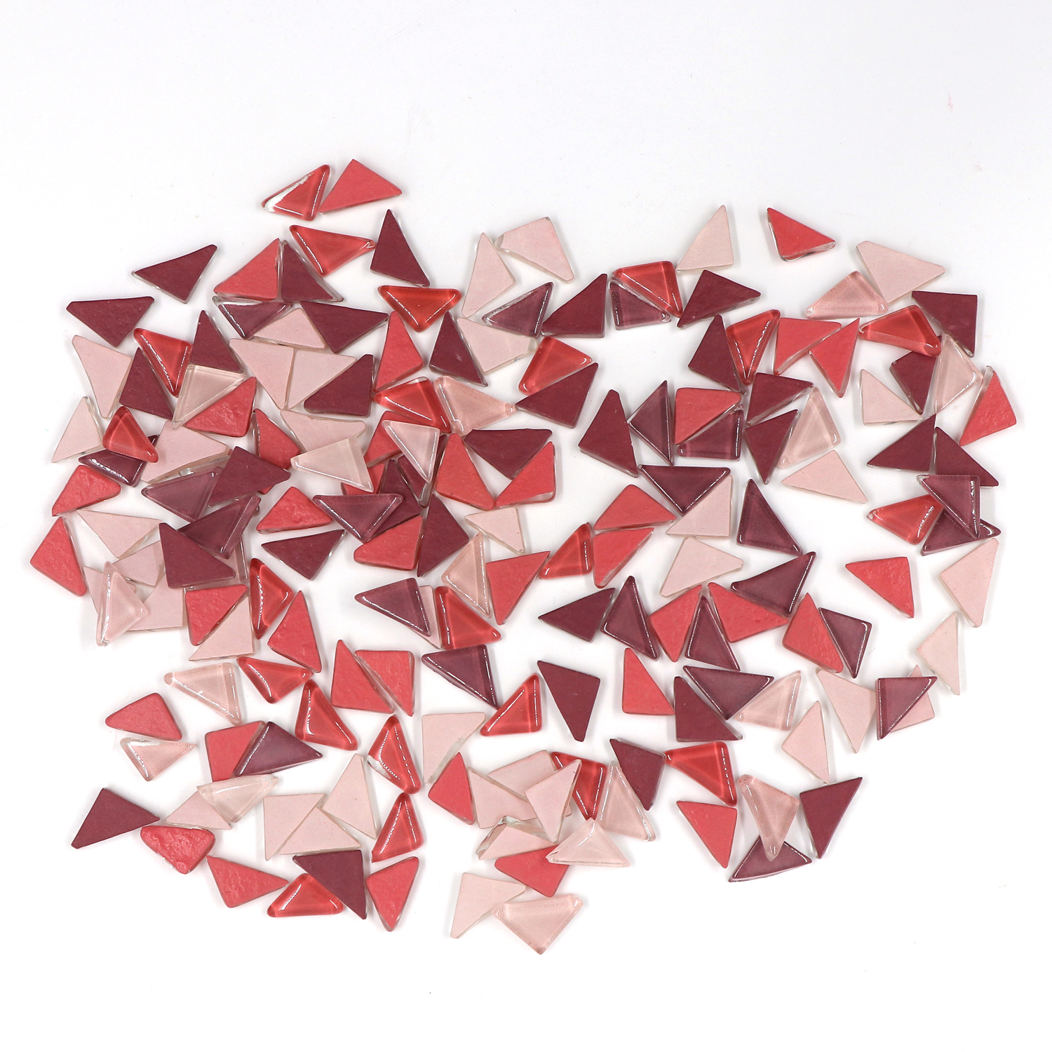 Mix Triangles in Light Pink, Blush Pink & Mauve – Sweven Art studio